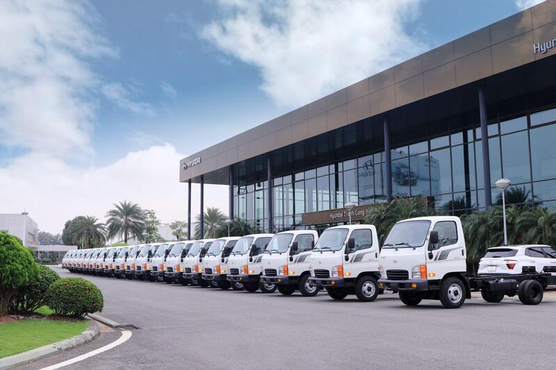 Hyundai Thành Công Thương Mại đẩy mạnh xuất khẩu xe thương mại Hyundai